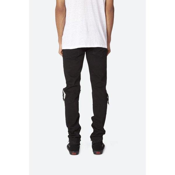 mnml ミニマル デニムパンツ M1 DENIM｜ブラック 裾ジップ デニム パンツ ジーパン メンズ US限定 正規品 : SMART ...