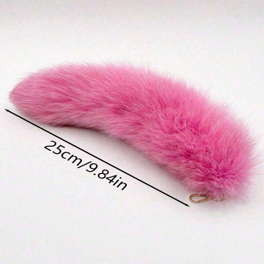 バッグ チャーム ストラップ キツネ しっぽ ふわふわ 全7色 アクセサリー おしゃれ ファッション ペンダント 送料無料 : SMART ...