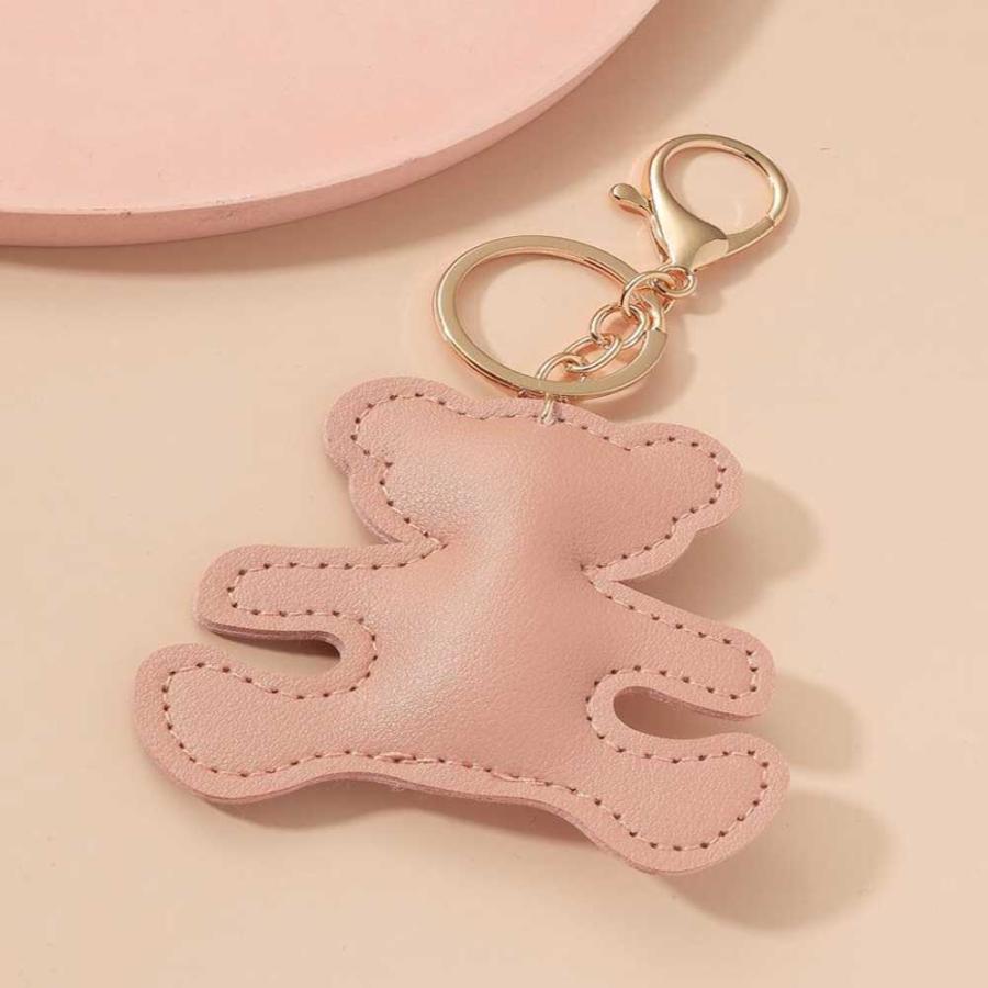 バッグ チャーム ストラップ PUレザー くま ベア ユニセックス 全2色 アクセサリー おしゃれ ファッション ペンダント 送料無料 ...
