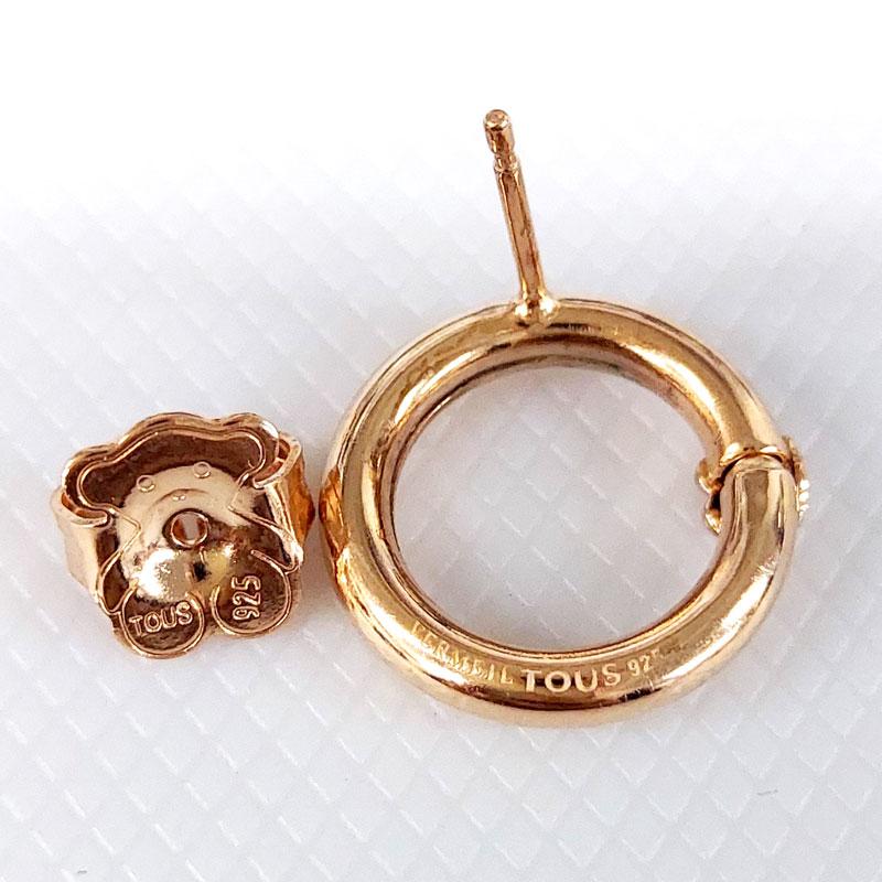 TOUS アウトレット！ トウス SV925 ピアス Hold ホールド 712343520 シルバー925 ピンクゴールドコーティング 送料無料 並行輸入品 : 株式会社スマートタイム ...