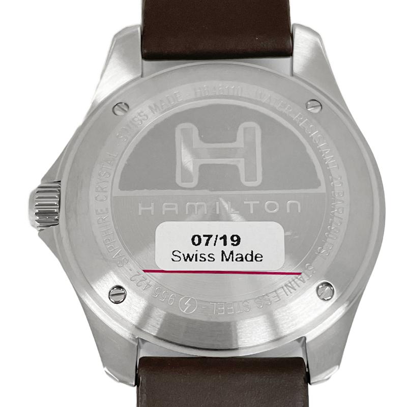 HAMILTON（ハミルトン） 腕時計 H64611555 カーキ アビエーション パイロット デイデイト メンズ クォーツ 42mm 新品 ...