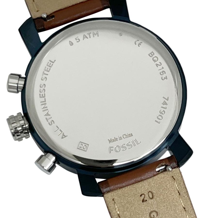 FOSSIL（フォッシル） 【在庫ラスト1点です!!】FOSSIL 腕時計 新品 アウトレット RHETT BQ2163 メンズ クォーツ 革 ...