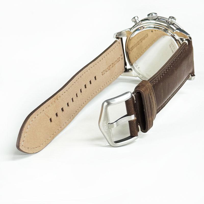 FOSSIL（フォッシル） 腕時計 新品 アウトレット TOWNSMAN FS5350 メンズ クォーツ クロノグラフ ブラウン革ベルト 並行 ...
