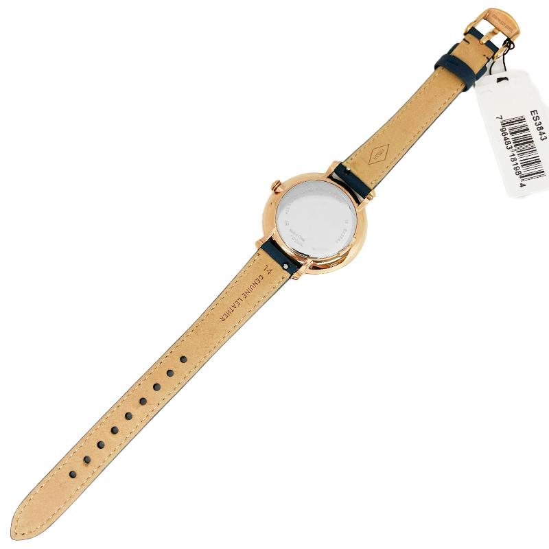 FOSSIL フォッシル 腕時計 新品・アウトレット JACQUELINE ジャクリーン ES3843 レディース シルバー文字盤 ネイビー ...