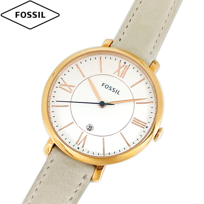 FOSSIL フォッシル 腕時計 新品・アウトレット JACQUELINE ジャクリーン ES3988 レディース クォーツ ホワイト 並行 ...