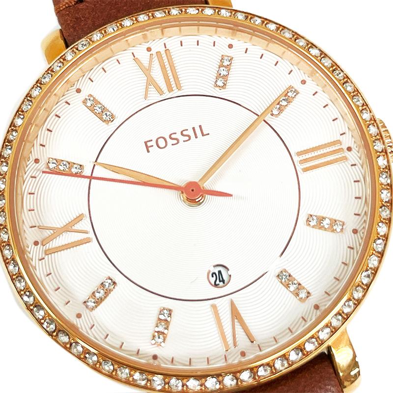 FOSSIL フォッシル 腕時計 新品・アウトレット JACQUELINE ジャクリーン ES3988 レディース クォーツ ホワイト 並行 ...