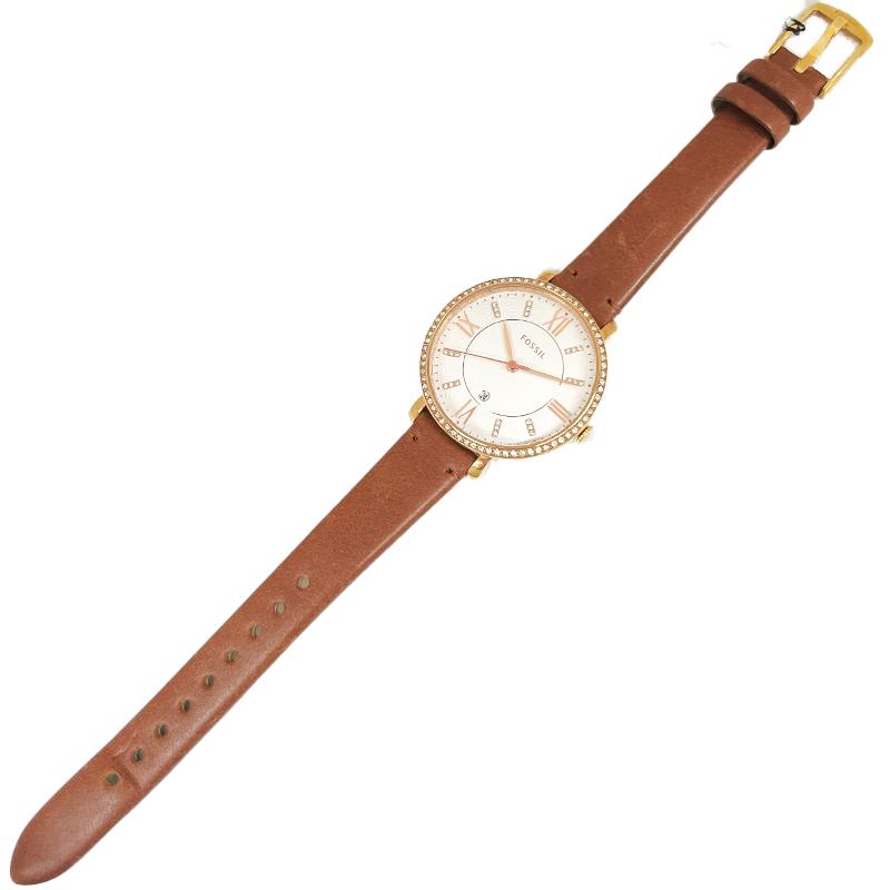 FOSSIL フォッシル 腕時計 新品・アウトレット JACQUELINE ジャクリーン ES3988 レディース クォーツ ホワイト 並行 ...