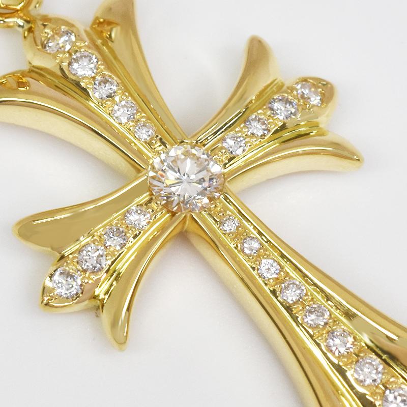 K18 クロスシャープ35 イエローゴールド ペンダントトップ ダイヤモンド 鑑定書付 0.2ct G SI2 GOOD以上 SHARP メンズ ori24 : k18crosssharp35 ...