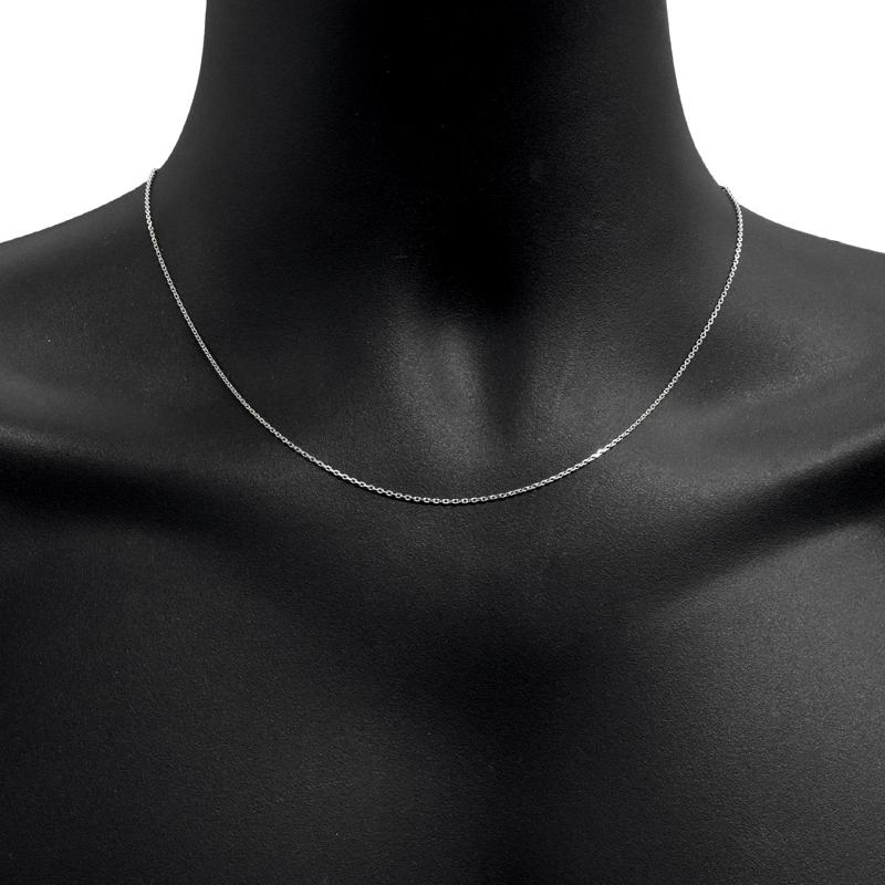 Pt850 1.2mm幅 50cm カットあずき12 プラチナ ネックレスチェーン 3g前後 スライドアジャスター付き 小豆 日本製 送料無料 : 株式会社スマートタイム - 通販 ...