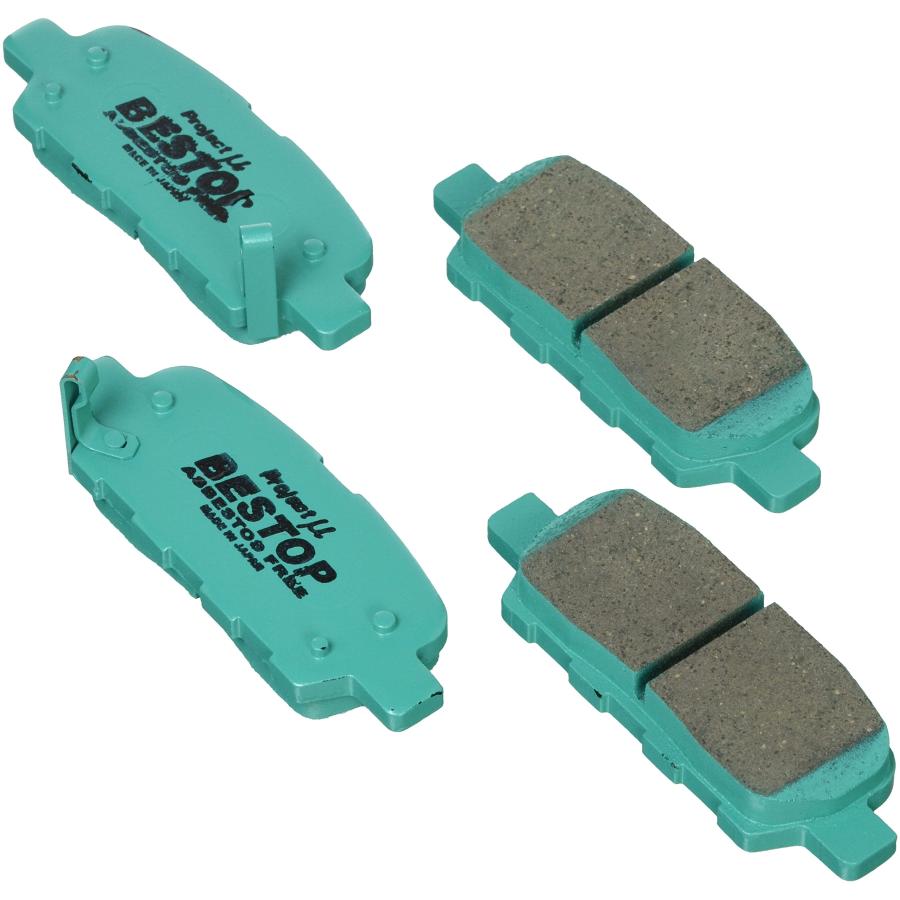 プロジェクトミュー【Project μ】ブレーキパット BESTOP 【R209】 エクストレイル T30/NT30 エルグランドE51 スカイライン : Smart Life Select ...