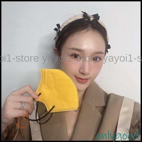 マスク 不織布 50枚 大きめ 立体 カラー おしゃれ 使い捨て 口紅がつかない 小顔 可愛い kf94と同形状 男女兼用 血色カラー UVカット : SMART PARTS 専門店 - 通販 ...