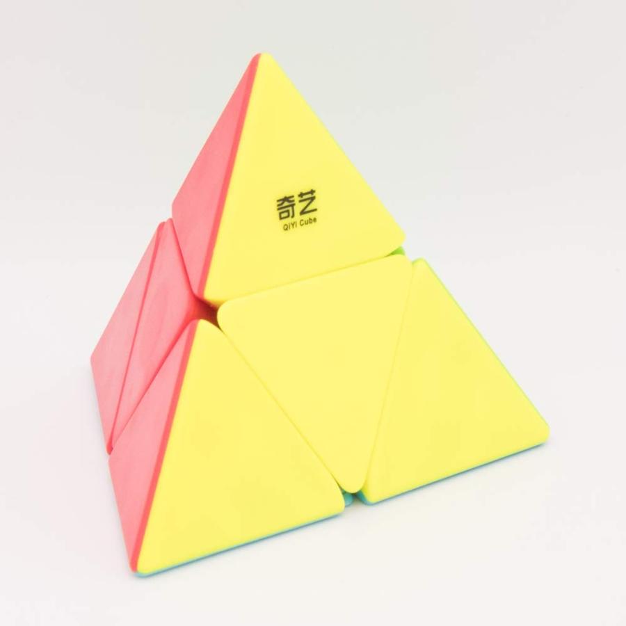 QiYi Pyramorphix ステッカーレス 2x2 Pyraminx Stickerless : smartship store ...