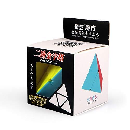 QiYi Pyramorphix ステッカーレス 2x2 Pyraminx Stickerless : smartship store ...
