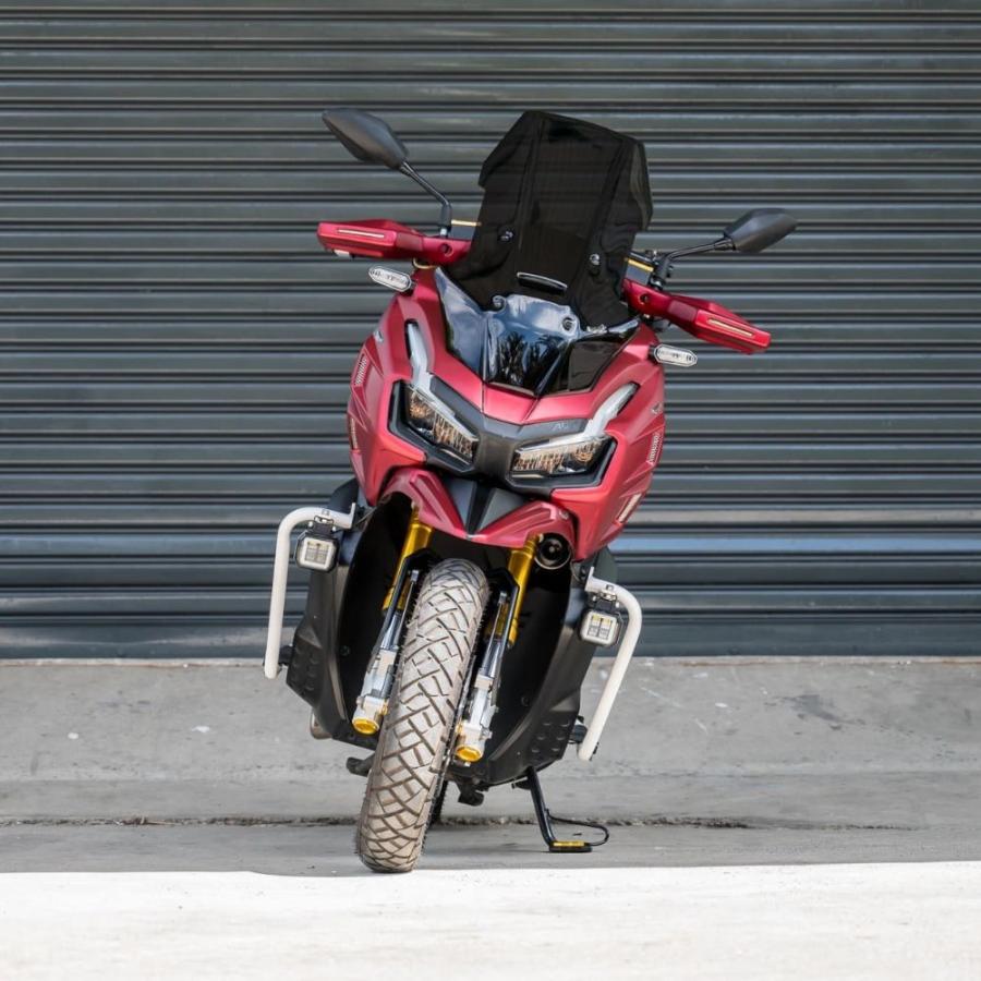 ホンダ ADV150 ADV160 ウインドシールド V2 Asura Windsheild Smoke Higter For Honda ADV150/ADV160 ...