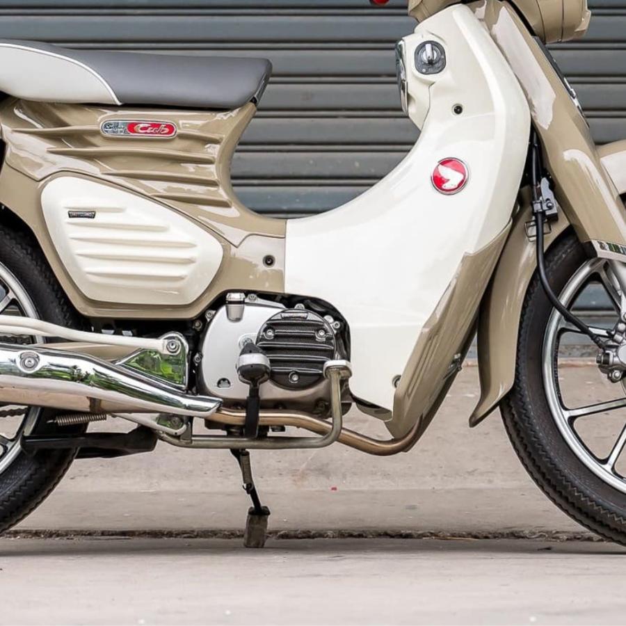 ホンダ HONDA C125 ENGINE COVER MotolordD/ホンダスーパーカブ C125用 エンジンカバーセット/モトロード ...