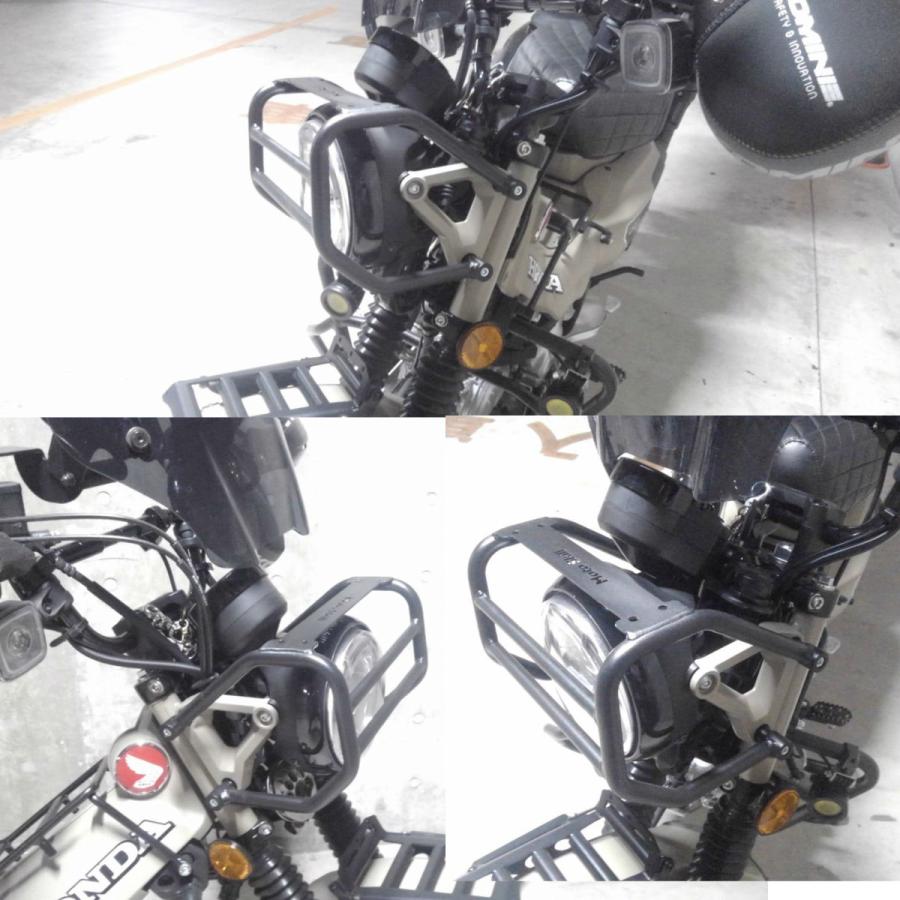 ホンダ MOTOSKILL HONDA CT125 HEAD LIGHT GUARD /モートースキール ハンターカブ CT125用 ...