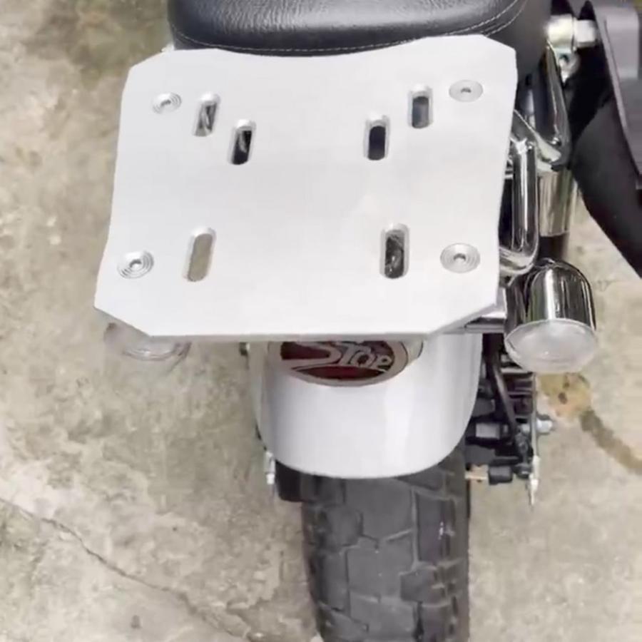 ホンダ ダックス ST125用リアキャリア UDOM REAR RACK FOR HONDA ST125 JB04 : dax-rear ...