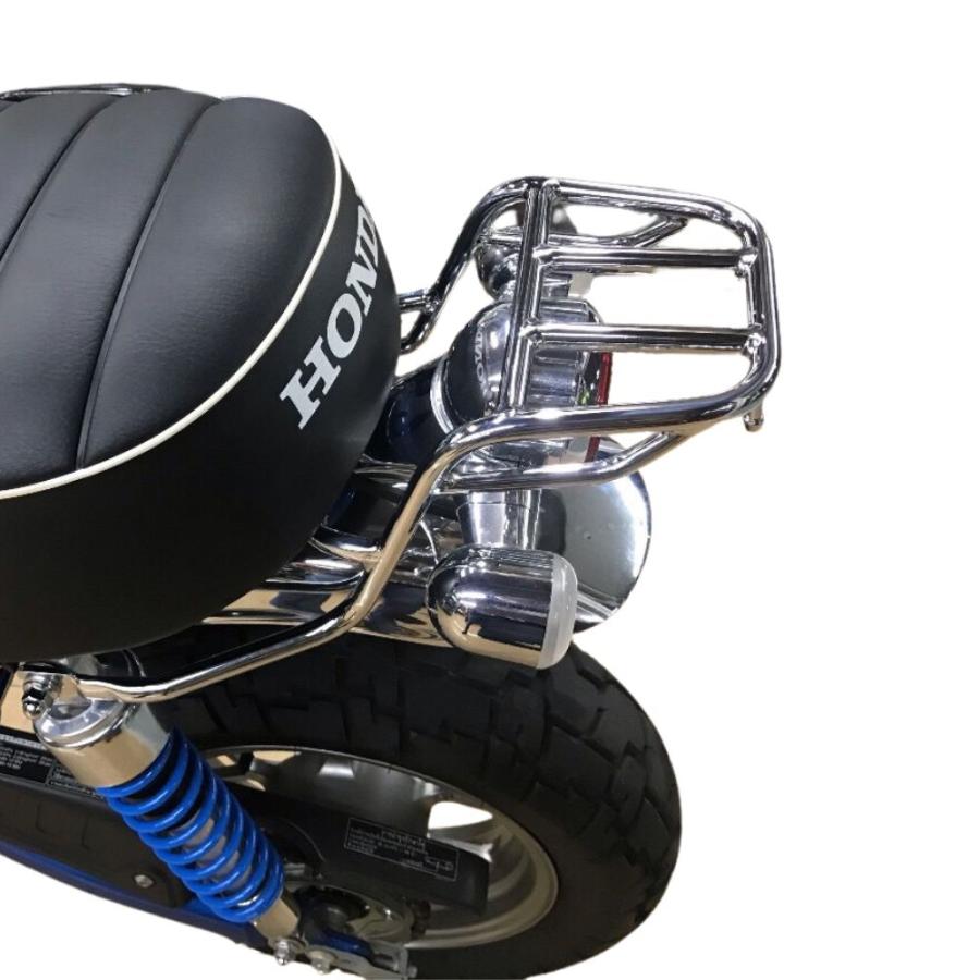 BRC ホンダ モンキー125用リアキャリア/Chrome Rear Luggage Carry Rack for Honda ...