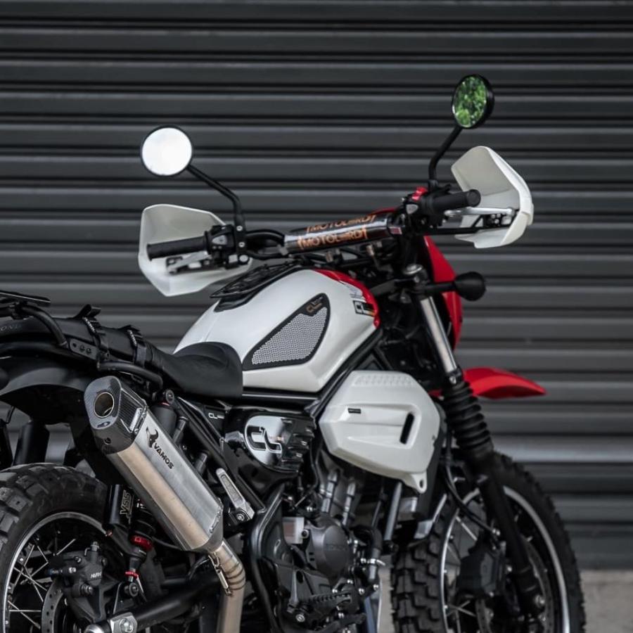 ホンダ CL250/500用ビッグサイズ ハンドプロテクターモトロード2色 / MotolordD BIG HAND PROTECTOR For Honda CL250/500 MC57 ...