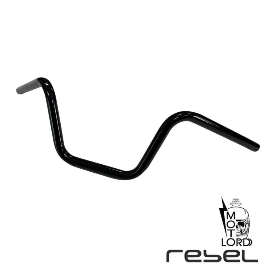 ホンダ MotolordD レブル250/500 1インチ径 エイプハンドルバー Ape Handlebar For Honda Rebel250/500 MC49 PC60 ...
