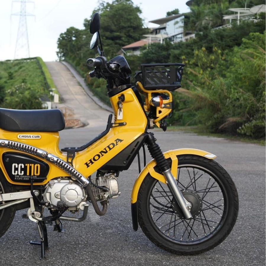 クロスカブ モートースキール CC110用ヘッドライトガード V2 / MotoSkill Head Light Guard For HONDA CC110 JA45 JA60 ...