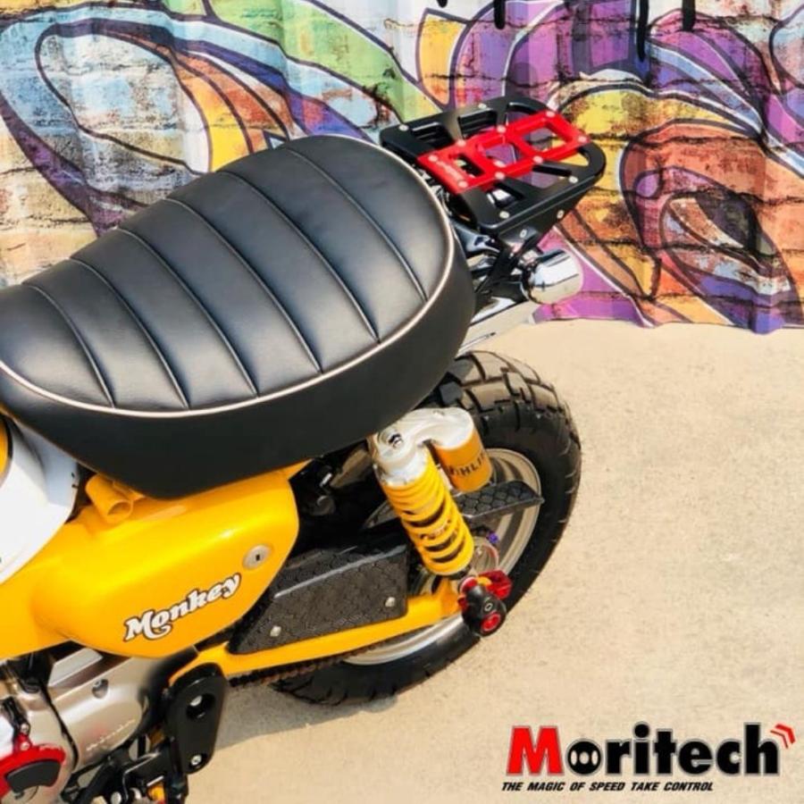 ホンダ モンキー125用リアキャリア MORITECH REAR RACK LUGGAGE CARRIER HONDA MONKEY 125 ...