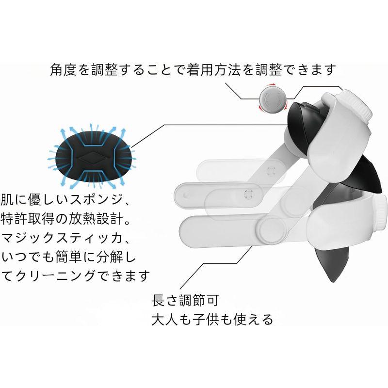 Mayfoo For Meta Quets 3 ヘッドストラップ Quest 3と互換性ありアクセサリー 強化されたサポート 快適なVR体験 : 20240131235356-01570 ...