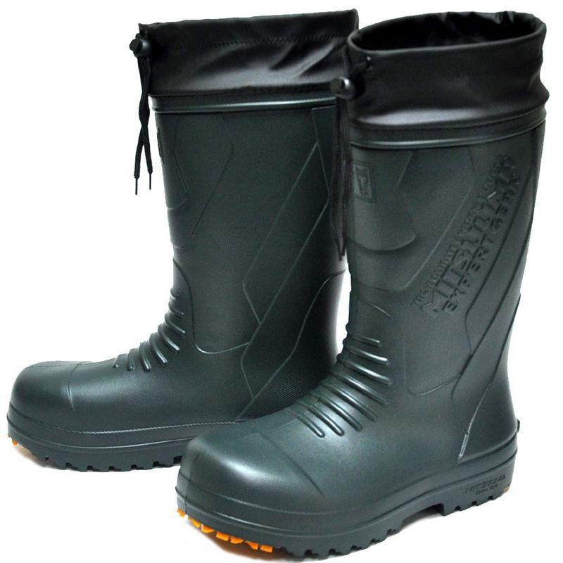 ミツウマ 長靴 軽量 EVA セフティー 防寒長靴 ER-2029 メンズ (濃グリーン, LLサイズ（26.5-27cm）) :20240212031130-01525:Maruko ...