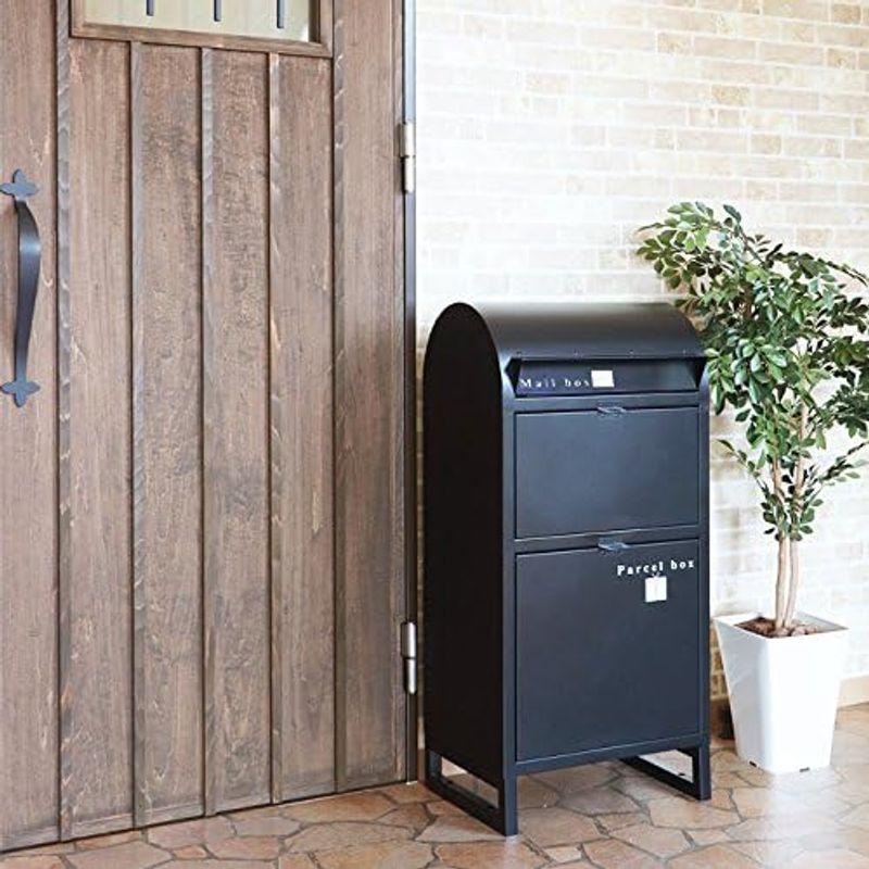 大型商品宅配ボックス スタンドポスト ブラック(73-829) :20240204222636-00621:Smaruko-store - 通販 - Yahoo!ショッピング