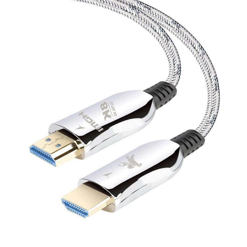 Impeto HDM 2.1光ファイバー 48Gbps超高速 HDMI 2.1ケーブル 8K＠60Hz/4K@120Hz対応 PS5/XBO ...