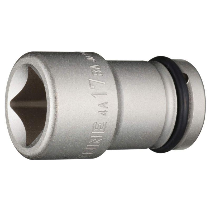 トネ(TONE) インパクト用インナーソケット 4A-17BA 差込角12.7mm(1/2") 二面幅17mm :20240218025237-02753:Smaruko-store - 通販 ...