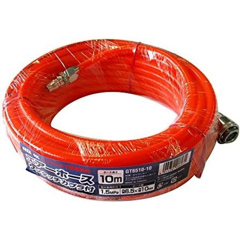 GREATTOOL エアーホース ワンタッチタイプ 内径6.5mm×外径10mm 10m GT6510-10 :20240218025237-03008:Smaruko-store - 通販 ...