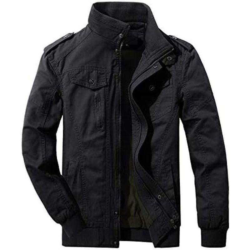 赤字超特価，定番人気】 TACVASEN 作業ジャンパー マルチポケット