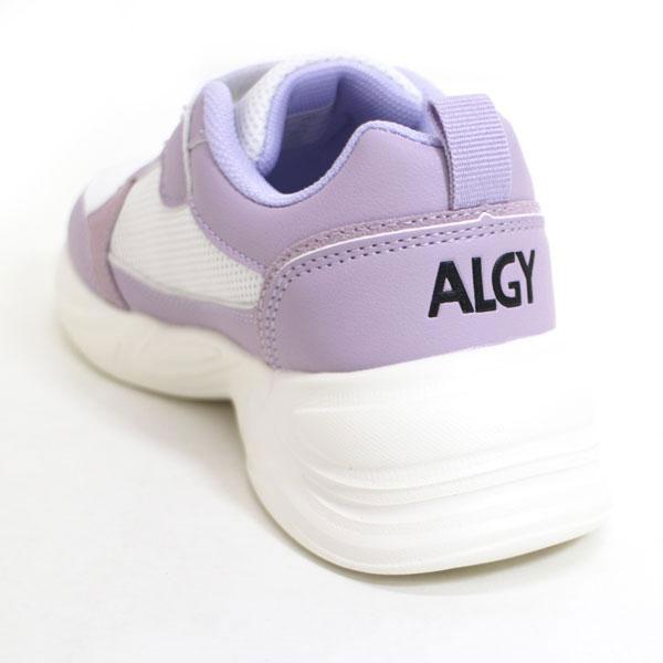 ALGY 靴 スニーカー 厚底 こども アルジー エア底 ベルクロ 小学生 20 21 22 23 女の子 ダンス スクール 紐なし キッズ ジュニア スタイルアップ 子供靴 推し活 : 子供 ...