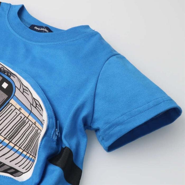 moujonjon 子供服 半袖 Tシャツ 小鉄 キッズ 山手線 在来線 横須賀線 電車 男の子 春夏 トップス 90 100 110 120 130 : 子供服と雑貨のスマイルベビー ...