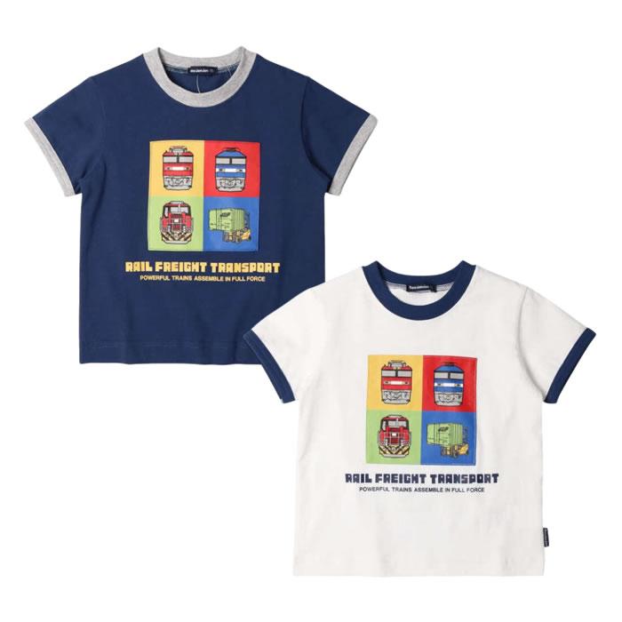 moujonjon JR貨物電車 東急電鉄 電車大集合 半袖 Tシャツ 子供服 電車 キッズ 小鉄 男の子 乗り物 JR 90 100 110 120 130 : 子供服と雑貨のスマイルベビー ...