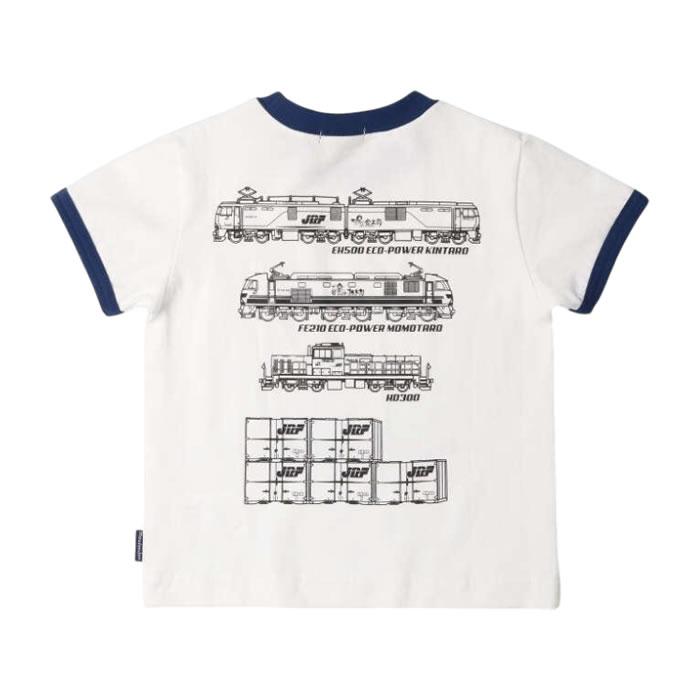 moujonjon JR貨物電車 東急電鉄 電車大集合 半袖 Tシャツ 子供服 電車 キッズ 小鉄 男の子 乗り物 JR 90 100 110 120 130 : 子供服と雑貨のスマイルベビー ...