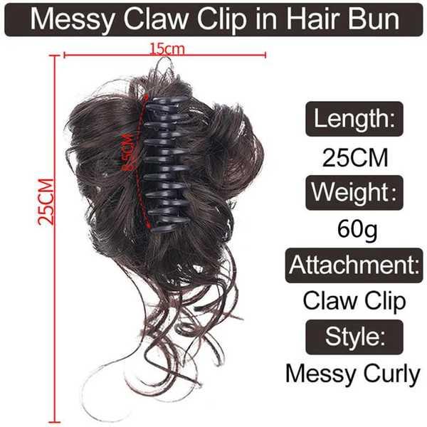 女性用合成カーリーヘアフェクロー スタイリングアクセサリー スキニーウィッグ ヘアエクステンション ナチュラルヘア :1236a6ed ...