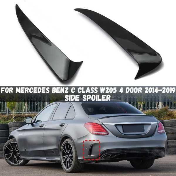 車のリアバンパースポイラー,サイドフェンダー,メルセデスベンツcクラスw205 4ドアc43 c63 amg 2014-2019 : smile beach - 通販 - Yahoo!ショッピング