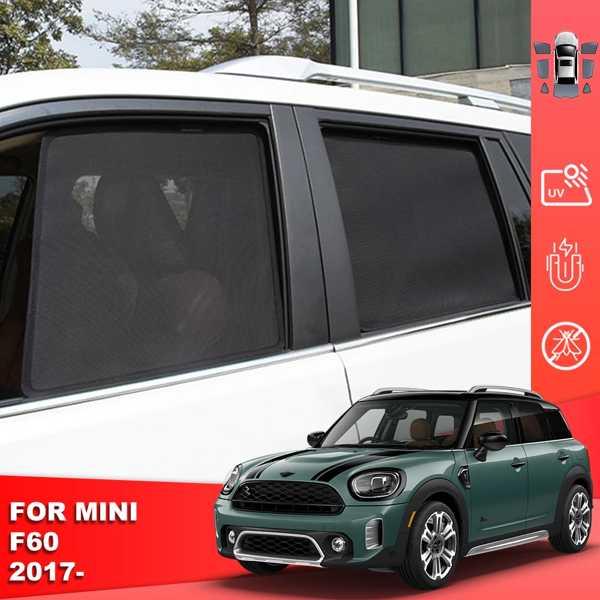 Mini Crossover f60 2017-2023用バイザー 車の日よけ 磁気リアサイドウィンドウ フロントガラス ガラス : smile beach - 通販 - Yahoo!ショッピング