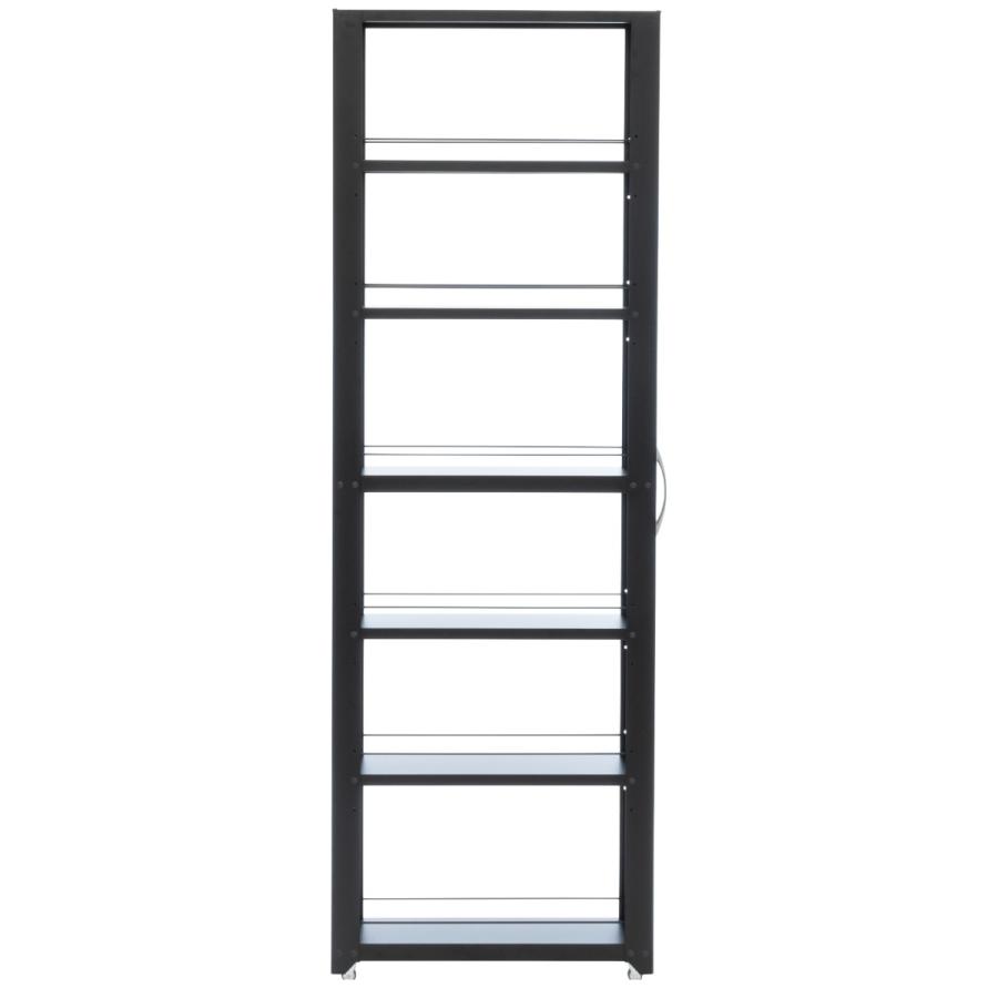 トールワゴン ハイタイプ 幅20cm NWH-200K 収納 隙間 ワゴンラック 隙間ラック キャスター ブラック ストッカー サニタリー すき間収納 薄型 シンプル 田窪 : 住まいる ...