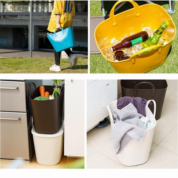 baquet（stacksto.） スタックストー バケット リオ Lio / stacksto, baquet 収納 スリム エコバッグ マイバスケット 自立 バケツ マルチバスケット ...