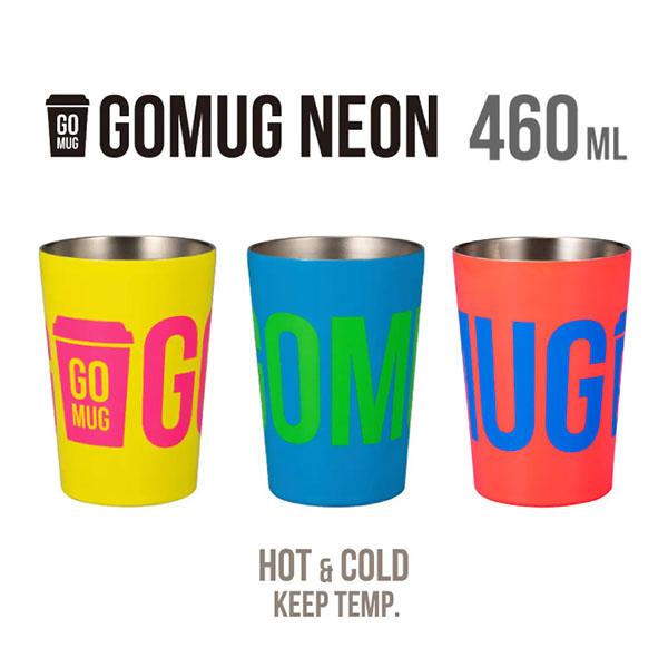 CB JAPAN GO MUG NEON / コンビニ アイスコーヒー 保温 保冷 ステンレスマグ ゴーマグ ネオン M 460ml テイクアウト カップ ホット アイス : 住マイル ...