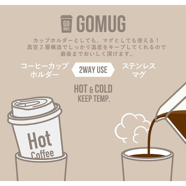 CB JAPAN GO MUG NEON / コンビニ アイスコーヒー 保温 保冷 ステンレスマグ ゴーマグ ネオン M 460ml テイクアウト カップ ホット アイス : 住マイル ...