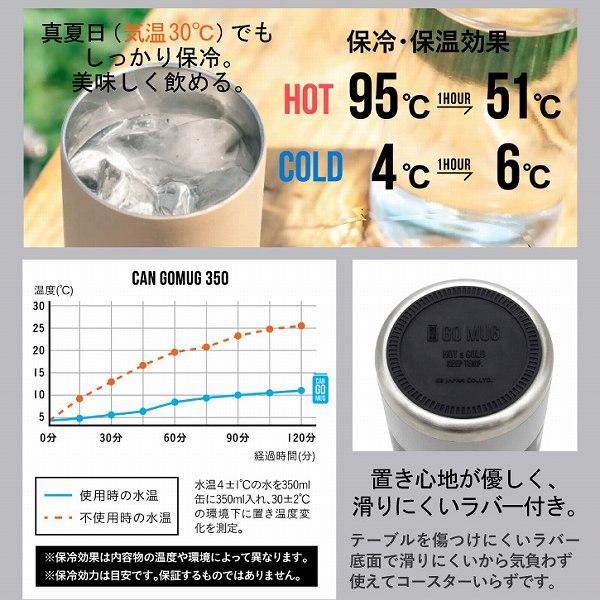 CB JAPAN CAN GO MUG 350 / 缶ビール 缶ジュース 保冷 350ml ステンレス カバー カン ゴーマグ タンブラー カップ 結露 防止 おしゃれ : 住マイル - 通販 ...