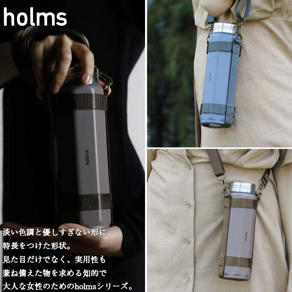 CB JAPAN holms オクタボトル ロングショルダー 460ml / 水筒 ボトル マグ 保冷 保温 ステンレス ストラップ 携帯 魔法瓶 おしゃれ 八角形 : 住マイル - 通販 ...