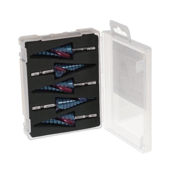 JEFCOM ジェフコム DSHB-422RH-5S HQステップドリルセット(ブルー) (64019058) : スマイル本舗 Yahoo!店 - 通販 - Yahoo!ショッピング