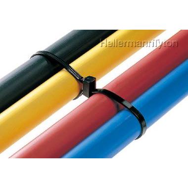 HellermannTyton ヘラマンタイトン T50L-DH-HSW ダブルヘッドタイ 黒 耐候 100個入 インシュロック 結束バンド (42203064)＠ : スマイル本舗 ...
