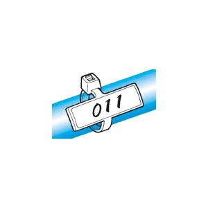 HellermannTyton ヘラマンタイトン IT18R マーキングタイ 乳白 標準 100本入 識別 表示 (42030590 ...