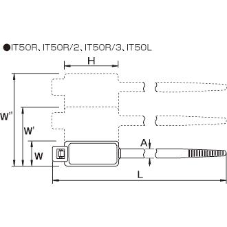 HellermannTyton（ヘラマンタイトン） IT50L マーキングタイ 乳白 標準 100本入 識別 表示 (42030650) : スマイル本舗 Yahoo!店 - 通販 ...